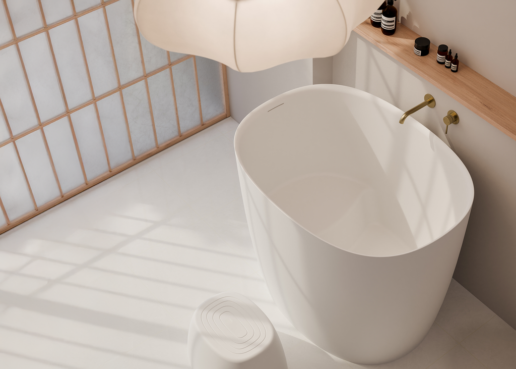 Villastone Solid Surface Bath Collection – Elite Bathroomware