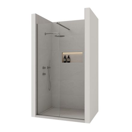 ATLANTIS LINEA QUATTRO STOCKHOLM 1200X800 TILED SHOWER KIT - 3 SIDED ...