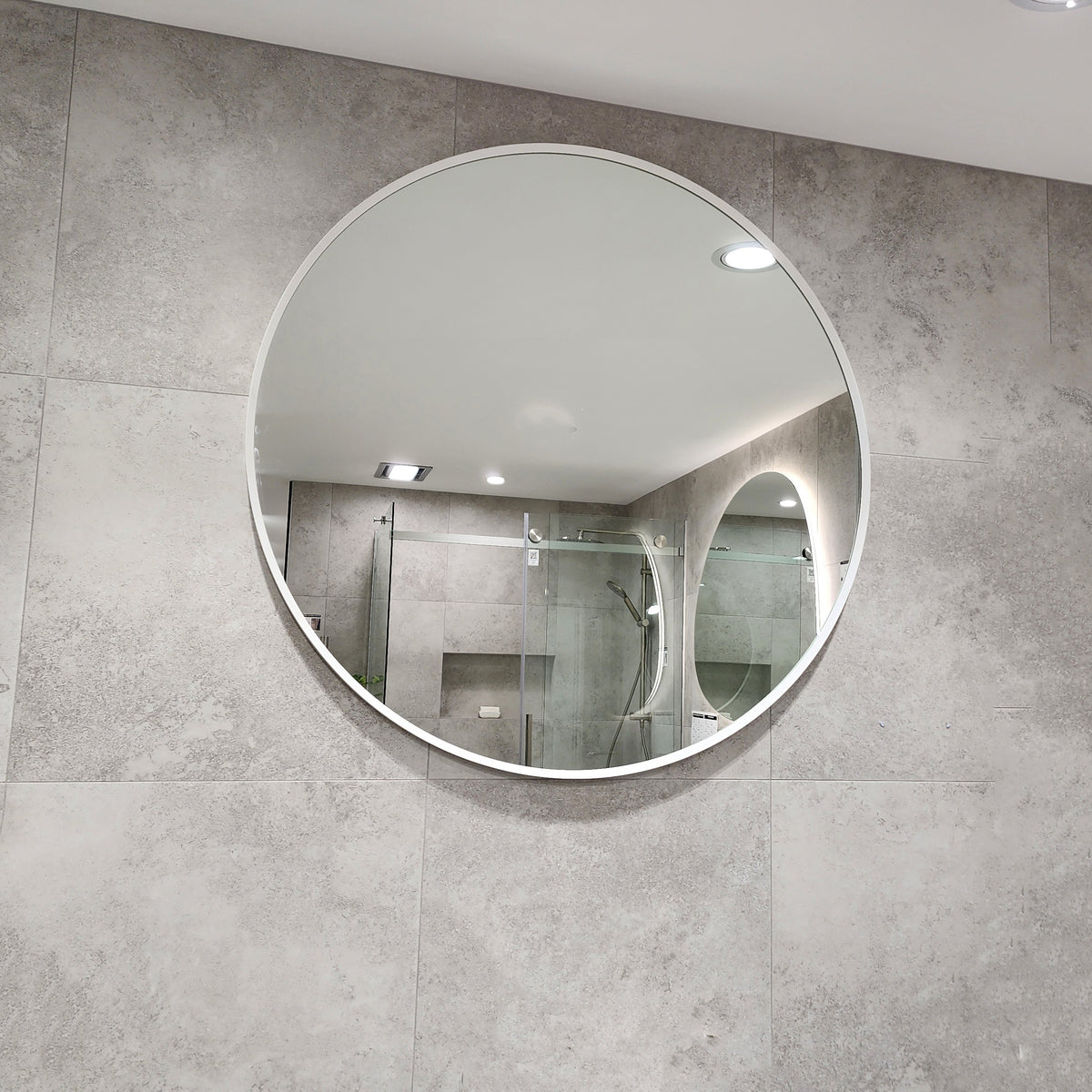 CODE ASPECT ROUND DECORATIVE FRAMED MIRROR RANGE | ROUND SHAPED MIRROR ...