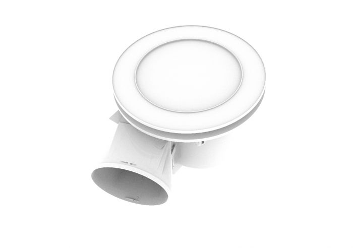 IXL DUCTED VENTFLO CEILING FAN & LIGHT 250MM – Elite Bathroomware