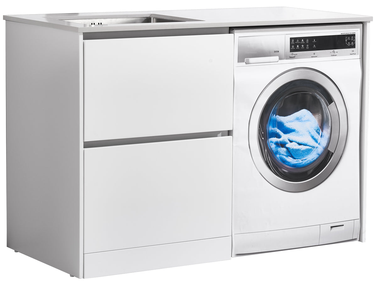 CODE VERSA 1300 LAUNDRY TUB WITH BENCH TOP – Elite Bathroomware