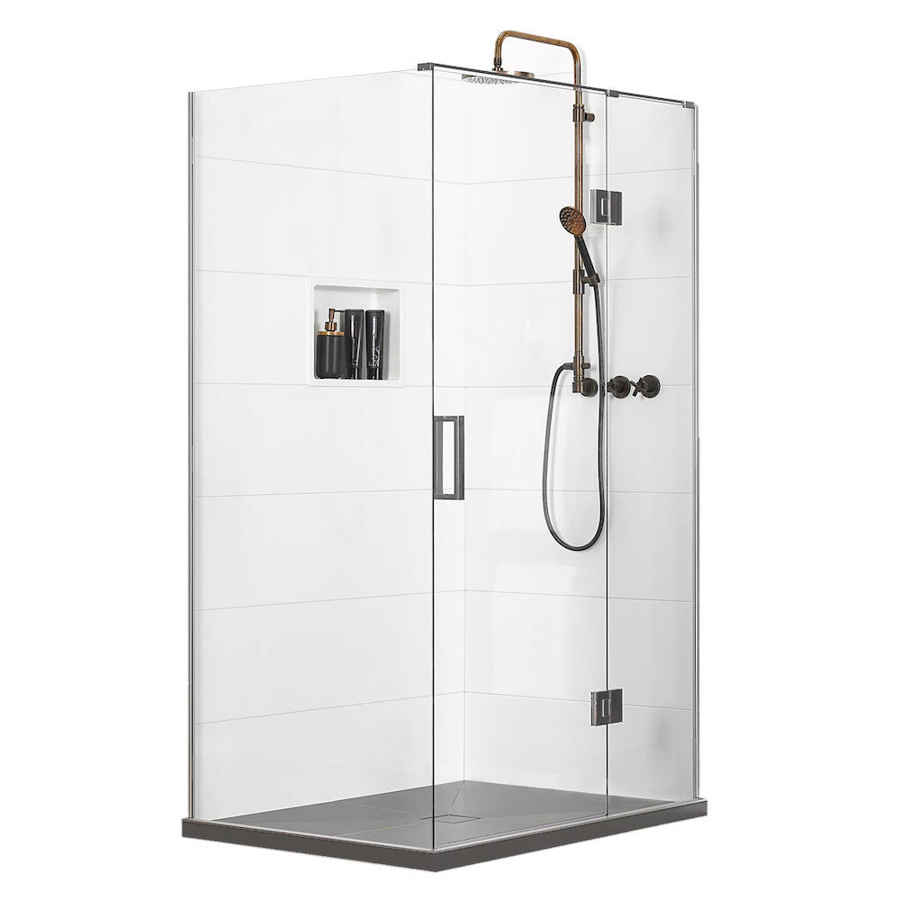 ATLANTIS ELITE EASY TILE BOUTIQUE 900x900 SHOWER KITS - 2 SIDED – Elite ...