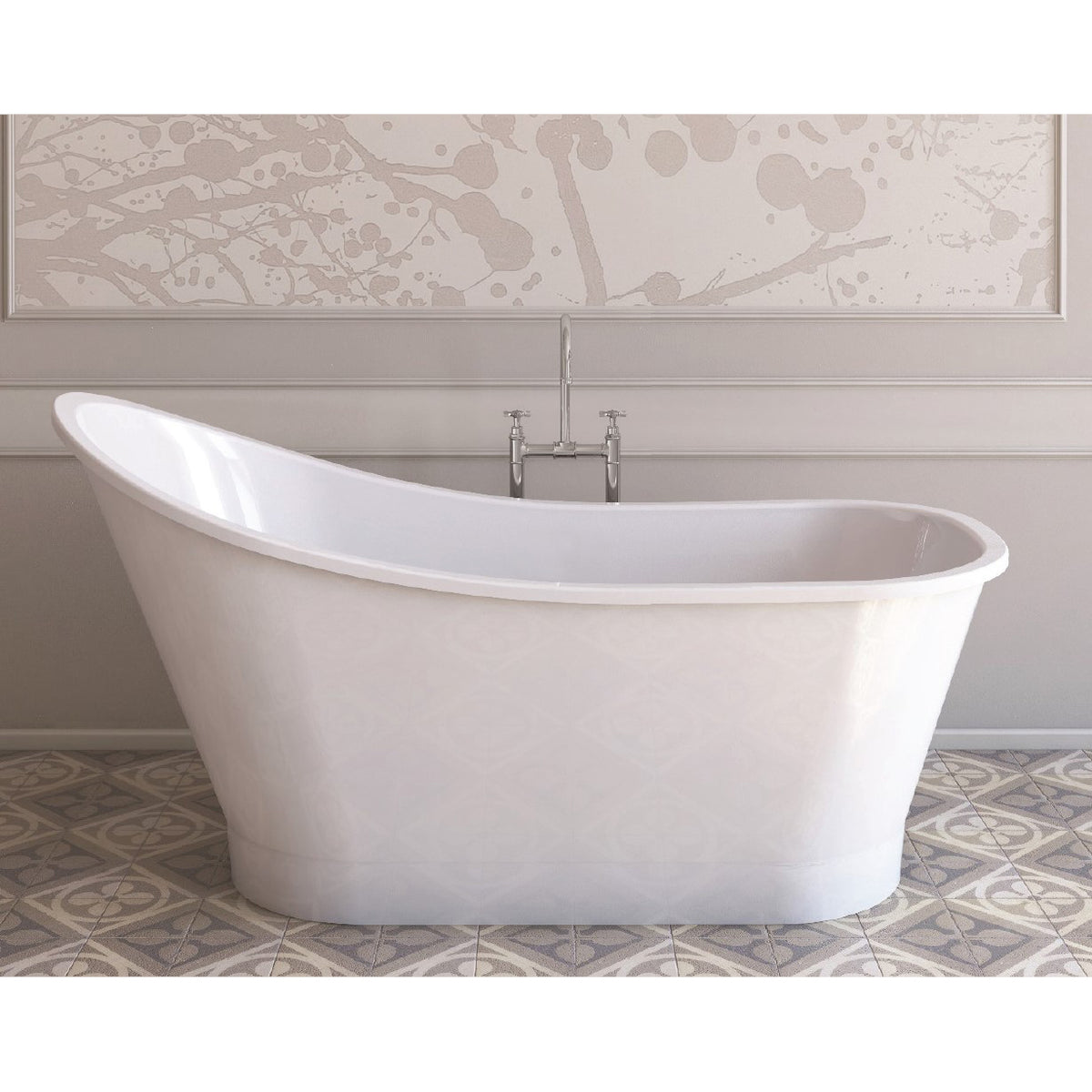 NEWTECH SLOANE FREESTANDING BATH – Elite Bathroomware