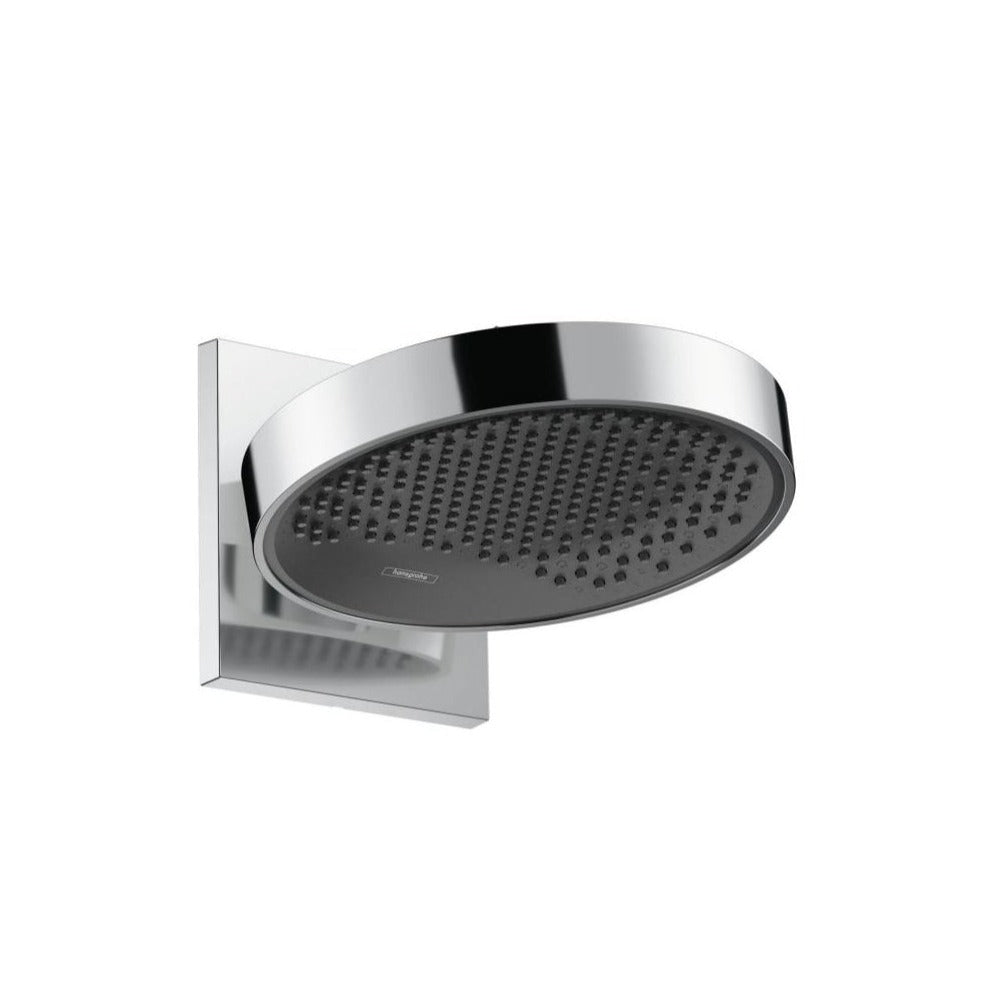 HANSGROHE RAINFINITY OVERHEAD SHOWER 250 1JET WITH WALL CONNECTOR CHRO ...