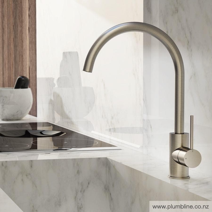 PLUMBLINE BUDDY KITCHEN MIXER ROUND SPOUT - 8 COLOURS – Elite Bathroomware